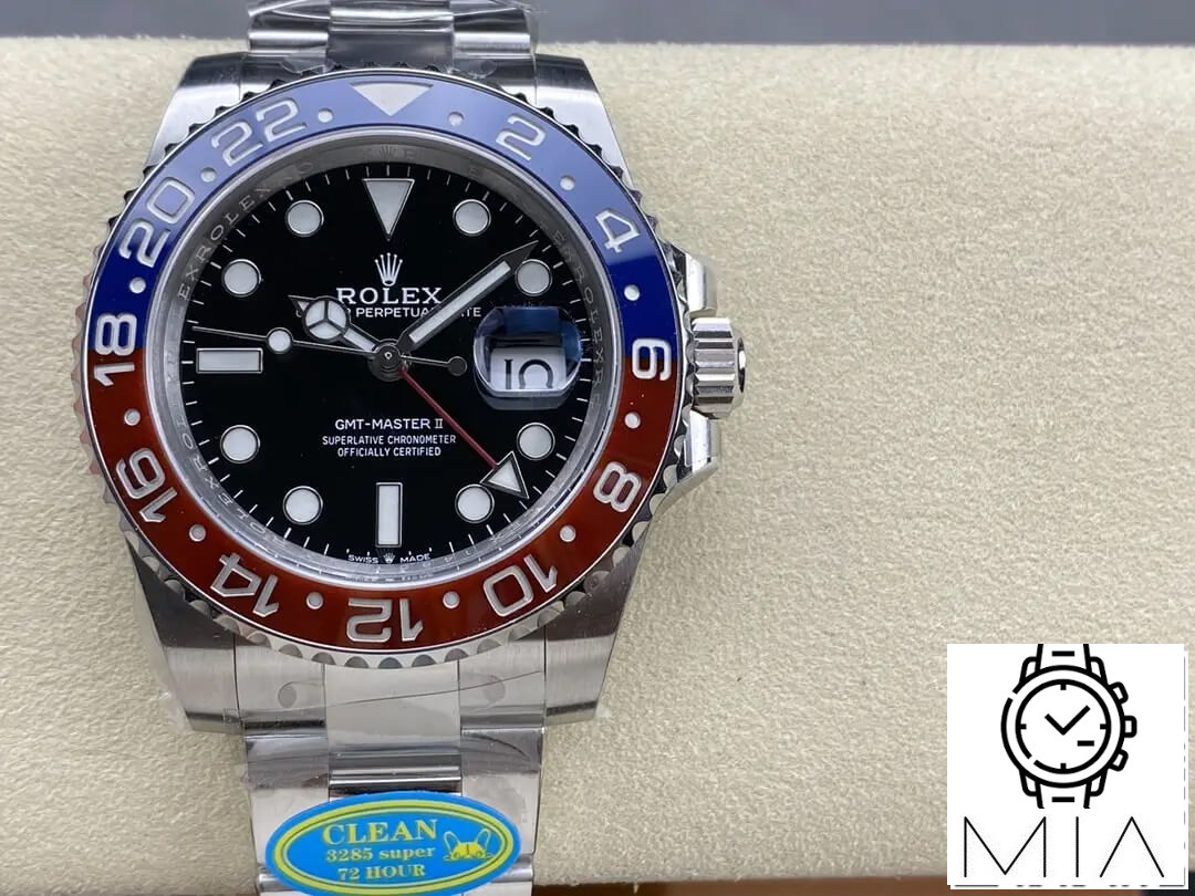 Rolex GMT Master II M126710BLRO-0002 Clean Factory V3 Stainless Steel ...